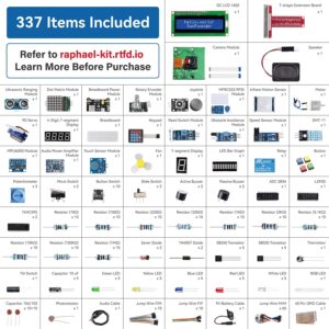 SunFounder Raspberry Pi Ultimate Starter Kit for Raspberry Pi 4B 3B+ 400 with Raspberry Pi Pico Robot Car Kit