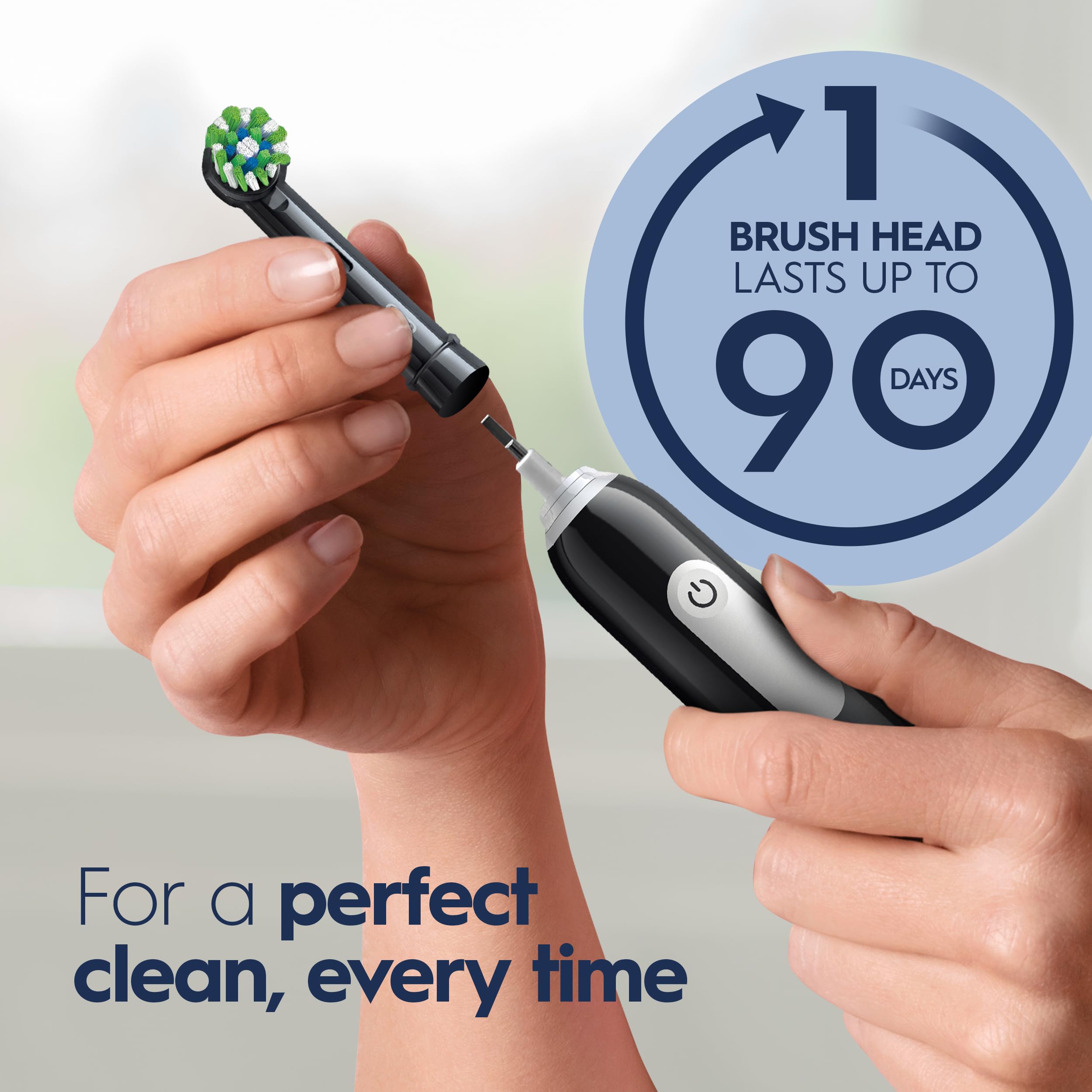 Oral-B Pro Limited Electric Toothbrush with (2) Brush Heads, Rechargeable, Black