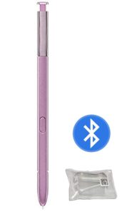 galaxy note 9 s pen (withbluetooth) replacement for samsung galaxy note 9 n960 all versions stylus pen with tips (purple)