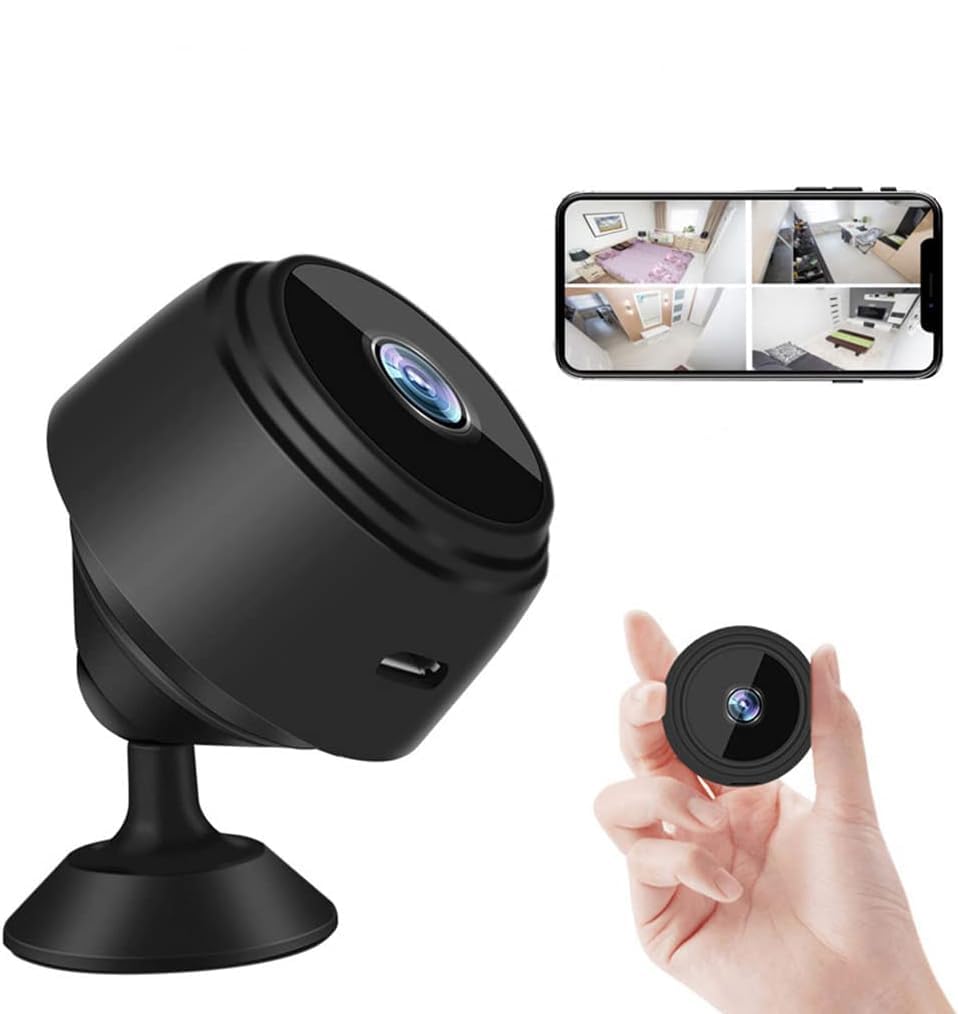 Enzemit A9 Mini Camera WiFi 1080P HD IP Camera Home Security Magnetic Wireless Mini Camcorder Micro Video Surveillance Camera with IR Night Vision