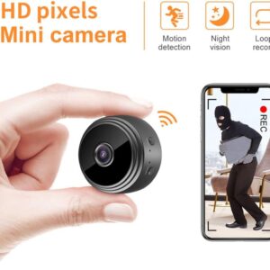 Enzemit A9 Mini Camera WiFi 1080P HD IP Camera Home Security Magnetic Wireless Mini Camcorder Micro Video Surveillance Camera with IR Night Vision