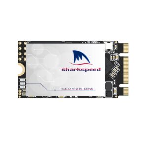 2242 NGFF 512GB M.2 SSD SHARKSPEED Plus Internal M2 SSD 3D NAND SATA III 6 Gb/s,Solid State Drive for Notebooks Desktop PC (M.2 2242 512GB)