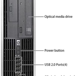 HP Elite Desktop Computer PC, 3.1 GHz, Intel Core i5, 8GB RAM, 1TB HDD, New MTG 22 inch LED Monitor, MTG Gaming Kit, WiFi, Windows 10 Pro (Renewed)