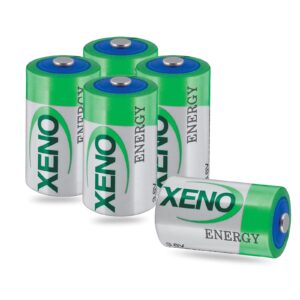 stepmax xeno energy xl-050f 1/2 aa 3.6v lithium battery, replace battery for tl-2150 tl-4902 tl-5101 tl-5151 tl-5902 ls14250 (5 count)