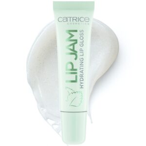 catrice | lip jam hydrating lip gloss | non-sticky finish | with shea butter, coconut oil, & mango butter | vegan & cruelty free (050 | it was mint to be)