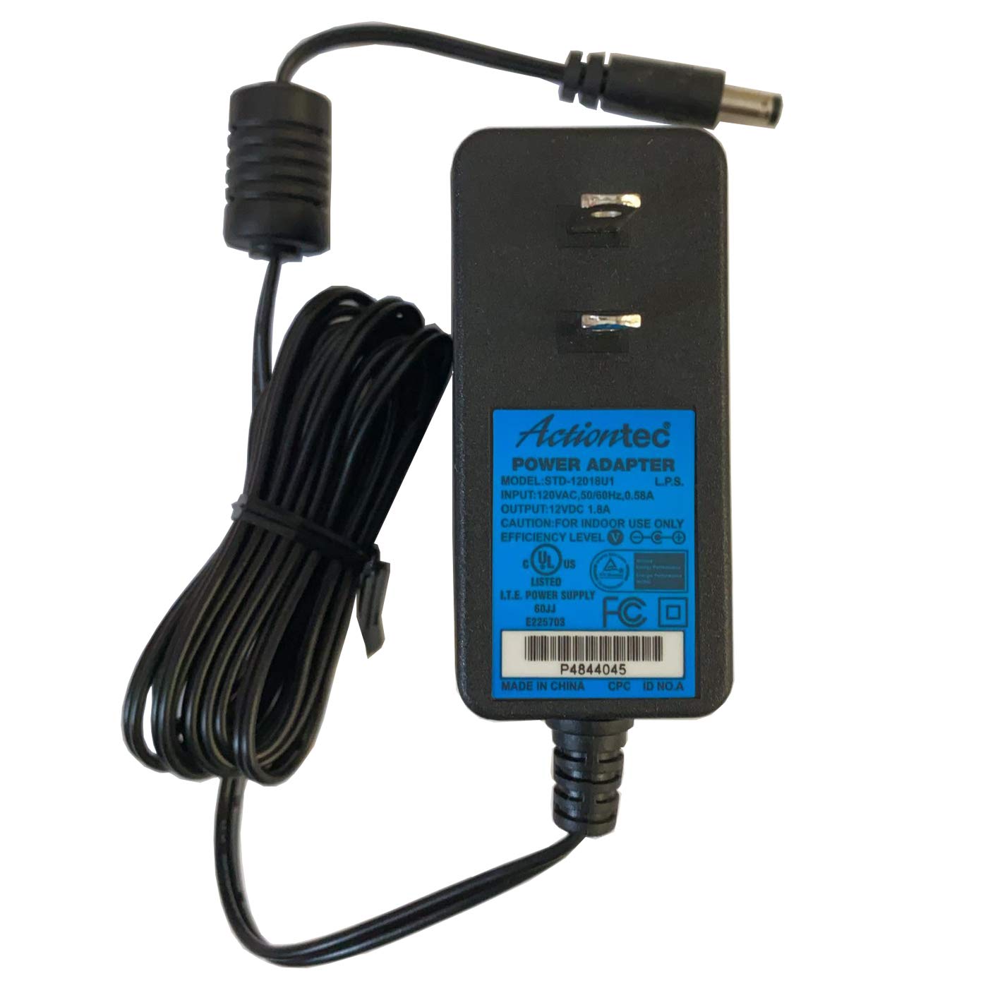 UL 12V 1.5A AC DC Adapter Compatible with Roku Ultra Streaming Media Player 4670 4670X 4670R 4670RW 4660x2 4660 ADS-18FSR-1212018EPCU ADS-18FSR-12 12018EPCU SKU# 4661R 12VDC Power Supply Cord Charger