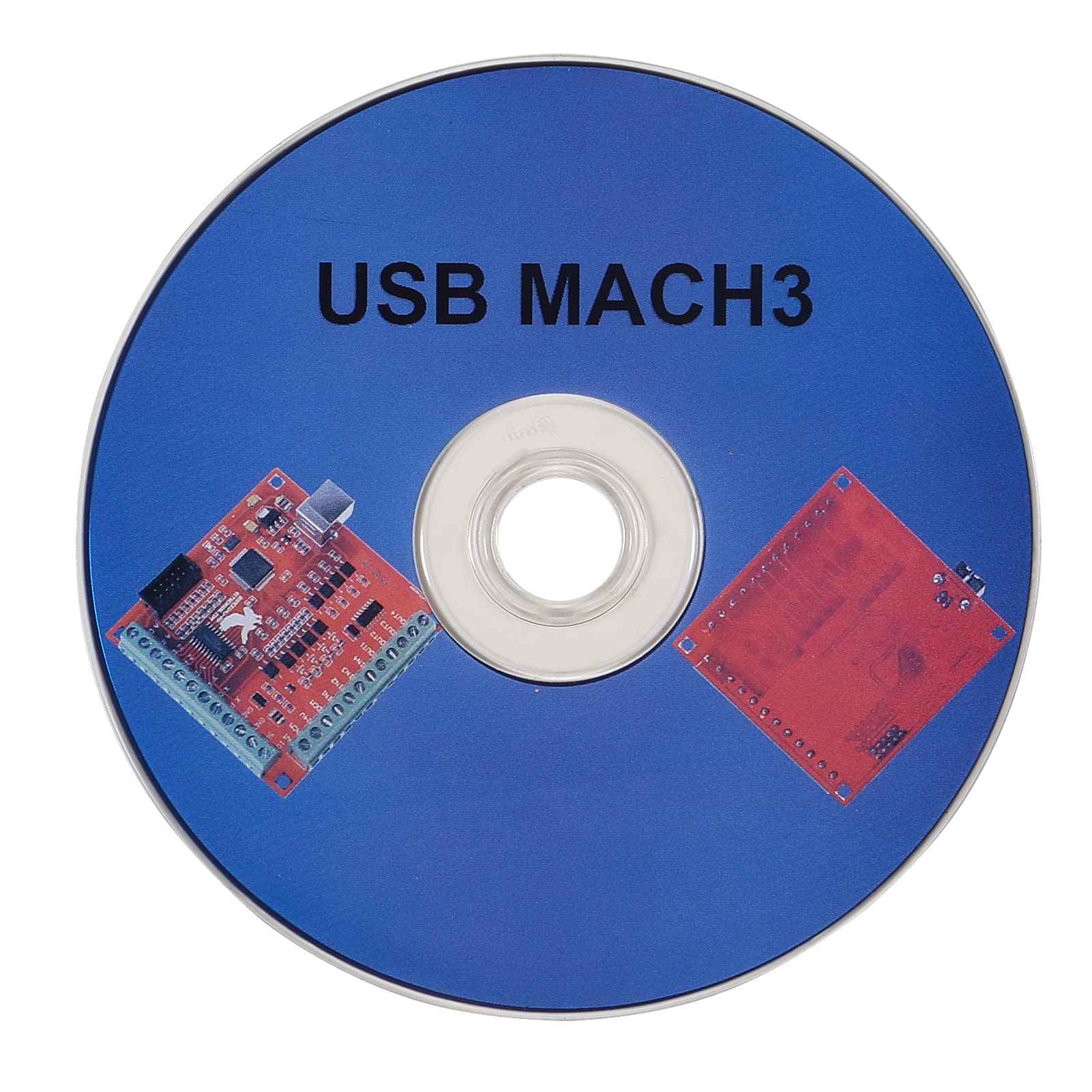 DWEII Mach3 USB Interface Board, USB MACH3 100Khz Motion Controller Card Breakout Board Interface Breakout Board for CNC Engraving, Servo Motor, Stepper Motor Servo Motor