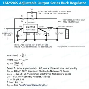 WWZMDiB LM2596 Voltage Regulator DC to DC Converter 3.2-35V to 1.25-30V Buck Converter (3Pcs)