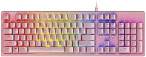 wwbmz suitable for girls mechanical gaming keyboard rgb led backlit wired keyboard with switches for gaming pc e-sportsplayer equipment