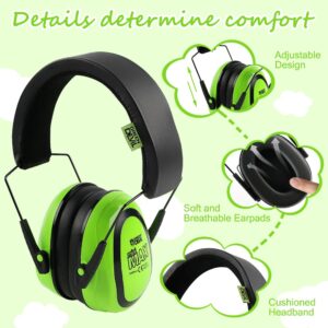 GREEN DEVIL Kids Ear Protection Ear muffs 27dB Noise Cancelling Headphones For Toddlers &Children Age 1-16 Low Profile Hearing Protection Earmuffs For Concerts Fireworks Shooting Autism Sensory Needs