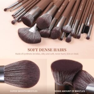 DUcare Professional Makeup Brushes +Makeup Brush Solid Soap Cleanser