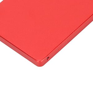 SSD Adapter Enclosure Kit, Aluminum Alloy SSD Adapter Enclosure Stable Durable for Home for Computer for Office Red