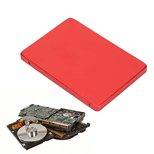 SSD Adapter Enclosure Kit, Aluminum Alloy SSD Adapter Enclosure Stable Durable for Home for Computer for Office Red