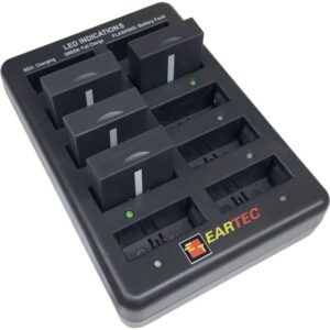 eartec 10-port multi-charger with us plug