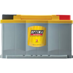 OPTIMA Batteries High Performance DH7 YellowTop Dual Purpose Sealed AGM Car, Truck and SUV Battery, 880 CCA, Maintenance Free, Versitile Mounting, BCI Group Size 94R