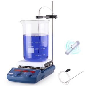 four e's scientific 7 inch hotplate magnetic stirrer with stand