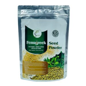 svatv fenugreek seed powder | trigonella foenum | asian cuisine | best for hair & skin care | promotes hair growth- 227 gram, half pound, 8 ounce