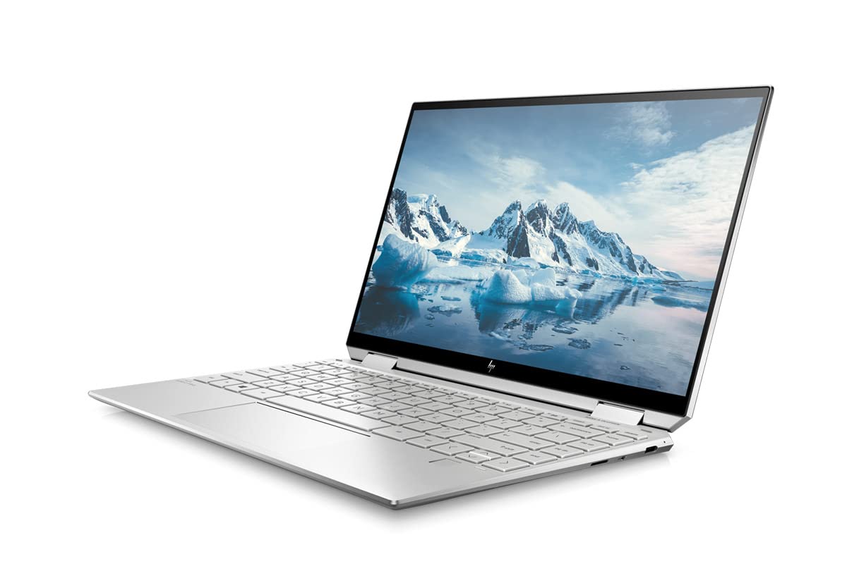 HP Spectre Touch x360 13 in Silver Convertible Laptop 11th Gen Intel i5 up to 4.2GHz 8GB DDR4 256GB SSD 13.3in FHD Backlit Keyboard Win 11 (13-AW200-Renewed)