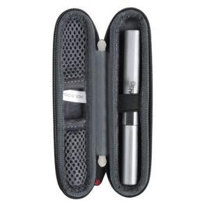 hermitshell travel case for wahl micro groomsman personal pen trimmer - model 5640-600 (only case)（black）