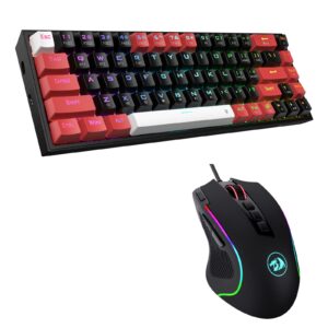 redragon k631 pro 60% keyboard m612 gaming mouse bundle