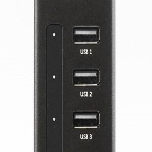 DupliM 1 to 10 Mini USB 3.0 Flash Drive Duplicator Cloner Burner Computer Connected for MAC and PC