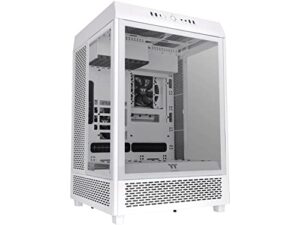 thermaltake tower 500 snow edition vertical mid-tower computer chassis supports e-atx ca-1x1-00m6wn-00