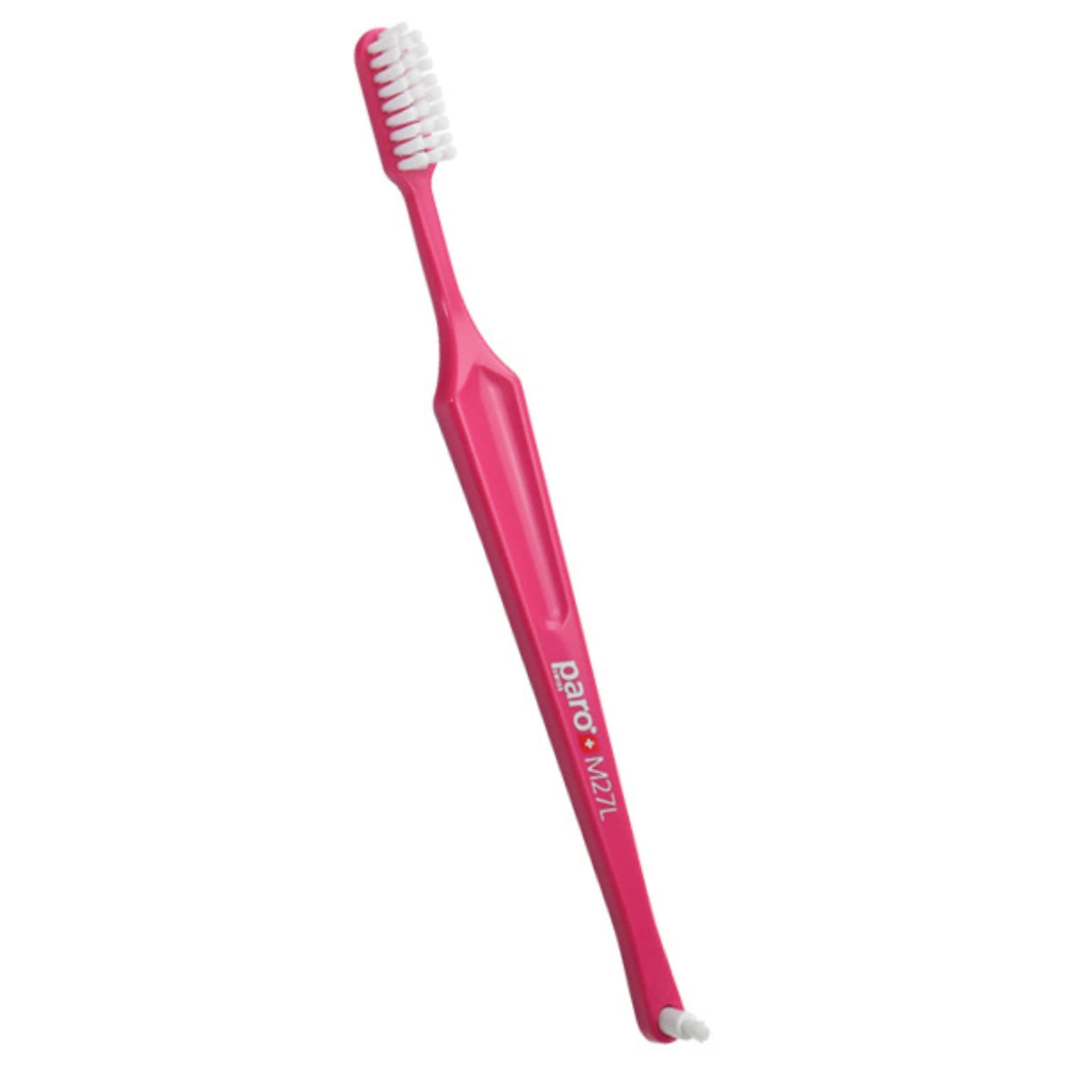 Paro M27L Toothbrush #738 | Small Brush Head Toothbrush with Medium Bristles and Exchangeable Inter Space F (Blue)