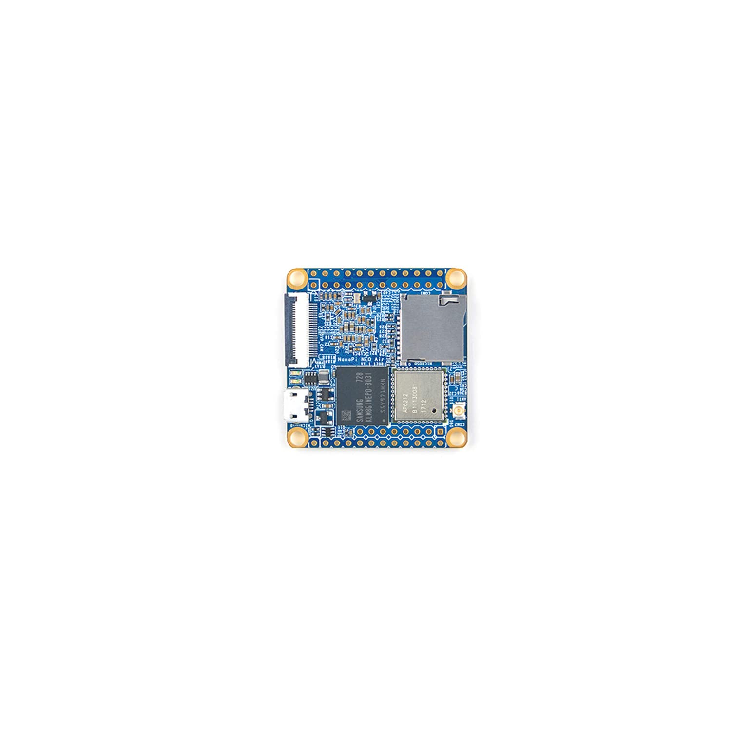 NanoPi NEO Air Open Source Quad-core Cortex-A7 1.2GHz Allwinner H3 Single Board Computer DDR3 WiFi & Bluetooth 4.0 Run Ubuntu Core and U-Boot(512MB RAM+8GB eMMC)