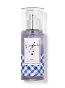 bath and body works fine fragrance mist travel size mini purse spray 2.5 ounce (gingham)