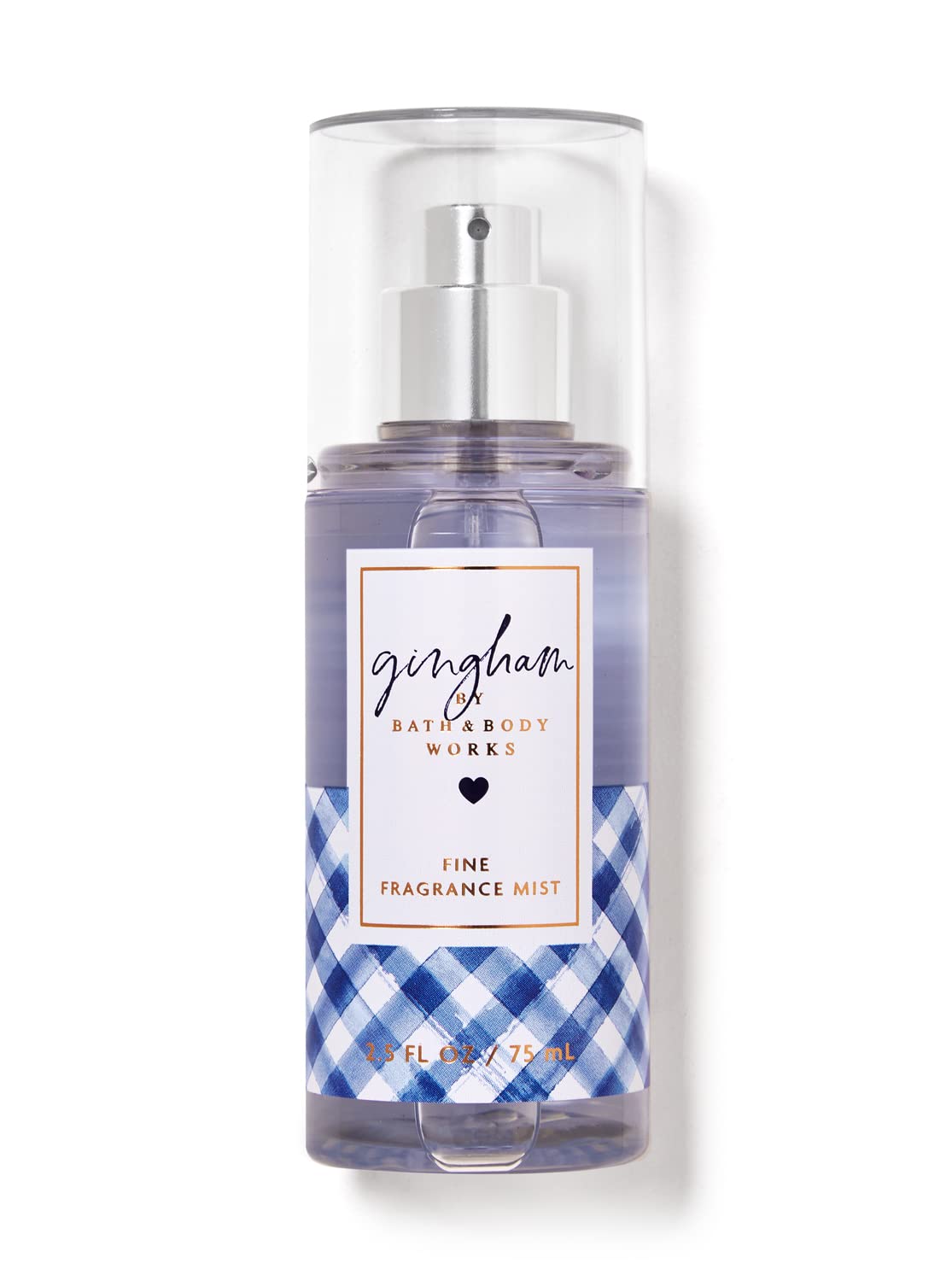 Bath and Body Works Fine Fragrance Mist Travel Size Mini Purse Spray 2.5 Ounce (Gingham)