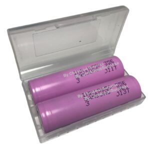 SOOCOOL 2 Pack of Genuine 35E, 3500mAh Flat Top