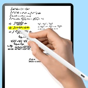 Stylus Pen for iPad,Pencil with Palm Rejection,Apple Pencil for (2018-2022) iPad Pro 11/12.9, iPad 9th/8th/7th/6th Gen, iPad Air 5th/4th/3rd Gen, iPad Mini 6th/5th Gen-for Painting Sketching Doodling