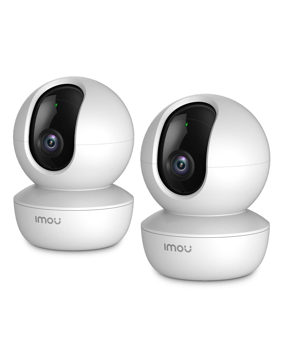 Imou Home Security Camera 2 Pack 1080P Baby Monitor with Night Vision, 2-Way Audio, Human Detection, Sound Detection, WiFi Indoor Camera Dog Cam