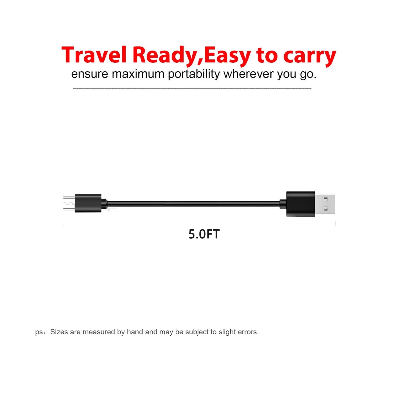 ycwwzzh Replacement InReach Explorer+ Mini SE+ Charger Cable Charging Cord for Garmin GPSMAP 66i 66s 66st 86i 86s 86sc 86sci,Edge 1000 1030 130 520 Plus 530 820 830,Fleet 590 660 670 770 780 790 GPS