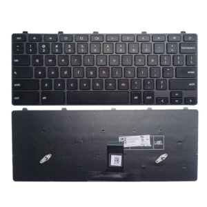 akgift laptop replacement keyboard compatible for dell chromebook 11 3100 5190 00d2dt 0h06wj us layout