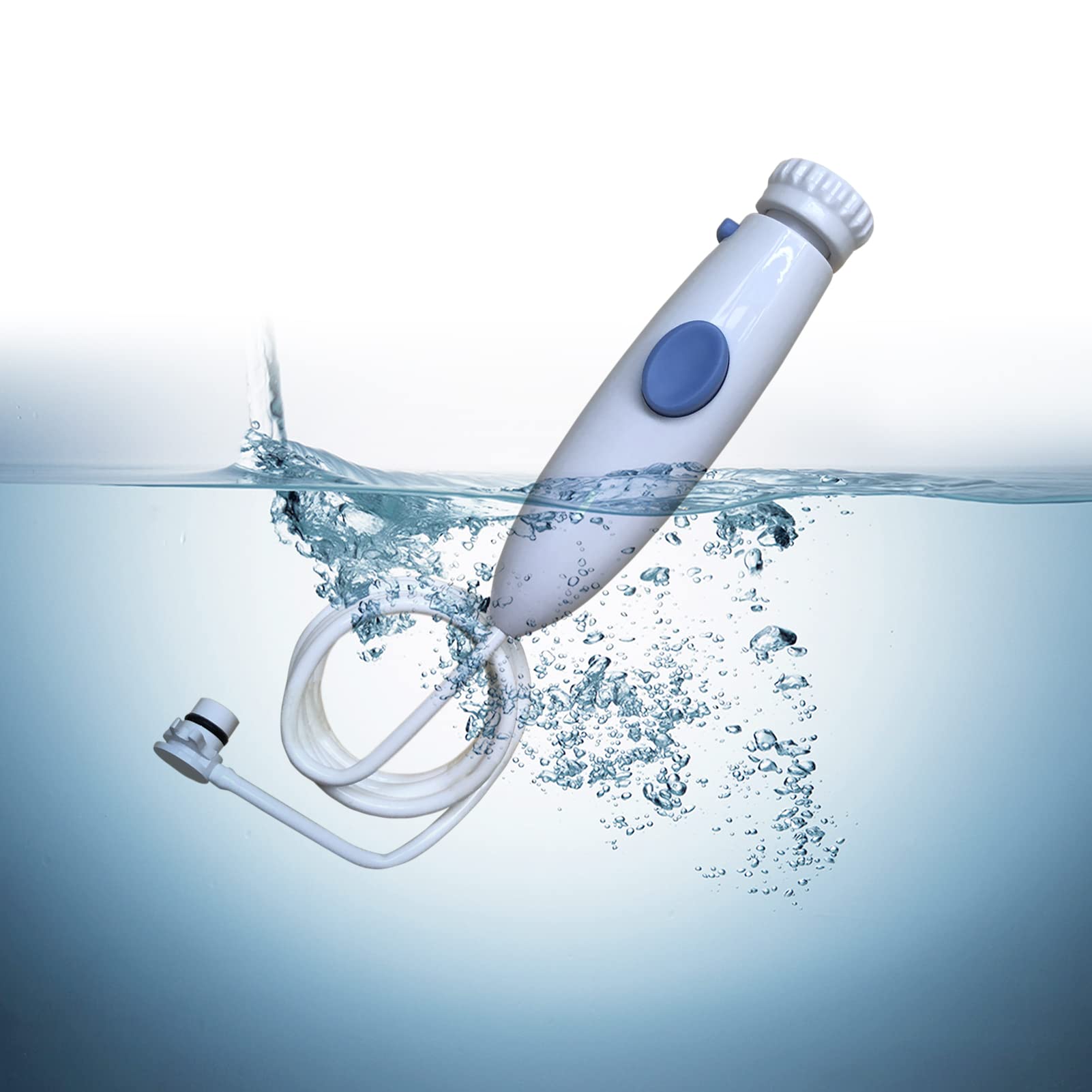 Handle Hose Replacement Parts Compatible for Waterpik WP-100 WP-660 WP-462, Water Flosser Accessories Tube Heads