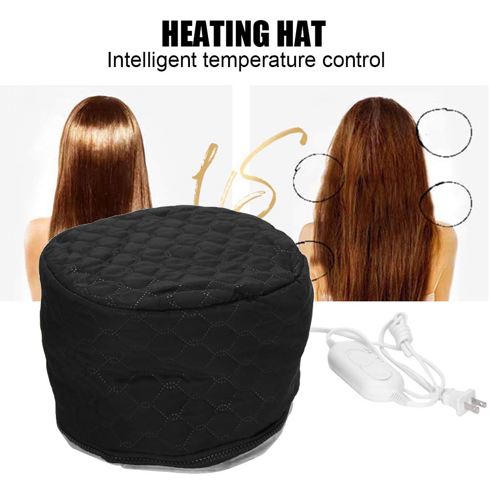 Hair Steamer, 3 Gears Intelligent Temperature Control Hot Oil Treatment Hat Household Electric Heating Hair Care for Hair Deep Conditioning