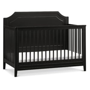 davinci chloe regency 4-in-1 convertible crib in ebony, greenguard gold certified