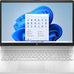 HP 17-cp0700dx Home & Business Laptop (AMD Ryzen 5 5500U 6-Core, 16GB RAM, 1TB PCIe SSD, AMD Radeon, 17.3" 60Hz Full HD (1920x1080), WiFi, Bluetooth, Webcam, HDMI, Win 11 Home S-Mode) with Hub