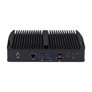 qotom mini desktop pc router q1055ge 10th gen intel core i5 10210u,max 4.2ghz,barebone mini pc firewall windows linux centos