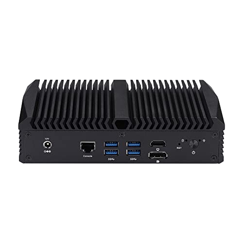 Qotom Mini Desktop PC Router Q1055GE 10th Gen Intel Core i5 10210U,max 4.2Ghz,Barebone Mini PC Firewall Windows Linux Centos