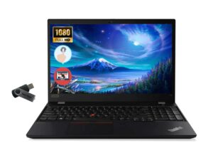 new lenovo thinkpad t15 gen 2 business laptop, 15.6" fhd(1920x1080) touch screen, intel i7-1185g7, win10pro, 16gb ram 512gb ssd,fingerprint,td 32g usb