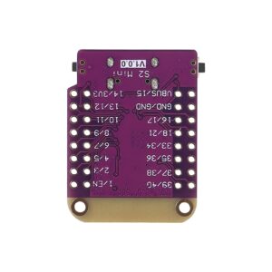 DWEII 5PCS ESP32 S2 Mini S2 Mini V1.0.0 WiFi Board Based ESP32-S2FN4R2 ESP32-S2 4MB Flash Type-C Connection Compatible with MicroPython