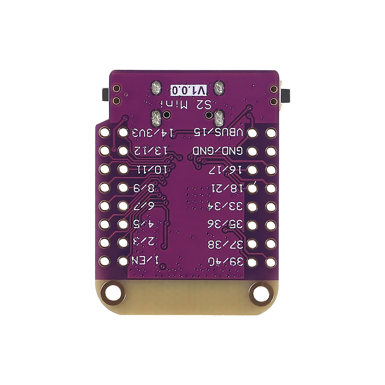 DWEII 5PCS ESP32 S2 Mini S2 Mini V1.0.0 WiFi Board Based ESP32-S2FN4R2 ESP32-S2 4MB Flash Type-C Connection Compatible with MicroPython