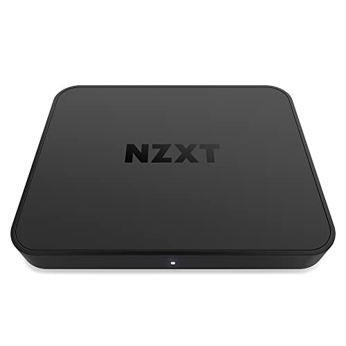 NZXT Signal 4K30 Full HD USB Capture Card - ST-SESC1-WW - 4K60 HDR and 240Hz at Full HD (1080p) - Live Streaming and Gaming - Zero-Lag Passthrough - Open Compatibility