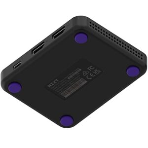 NZXT Signal 4K30 Full HD USB Capture Card - ST-SESC1-WW - 4K60 HDR and 240Hz at Full HD (1080p) - Live Streaming and Gaming - Zero-Lag Passthrough - Open Compatibility