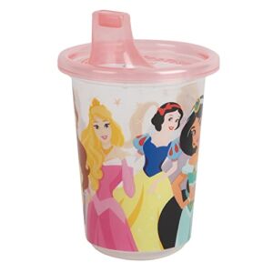 The First Years Take & Toss Disney Princess Sippy Cups - Reusable Toddlers Cups with Lids - Kids Party Pack with 2 Travel Caps - 10 Oz - 10 Count