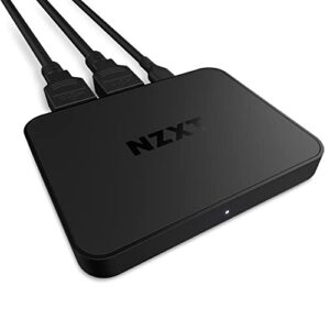 NZXT Signal 4K30 Full HD USB Capture Card - ST-SESC1-WW - 4K60 HDR and 240Hz at Full HD (1080p) - Live Streaming and Gaming - Zero-Lag Passthrough - Open Compatibility