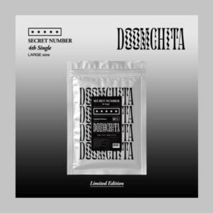 secret number doomchita 4th single album large version cd+1p poster+hood zip-up+1ea pin badge+128p photobook+1p polaroid+1ea message card+2p photocard+1p folding poster on pack+tracking sealed