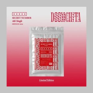 secret number doomchita 4th single album medium version cd+1p poster+hood zip-up+1ea pin badge+128p photobook+1p polaroid+1ea message card+2p photocard+1p folding poster on pack+tracking sealed